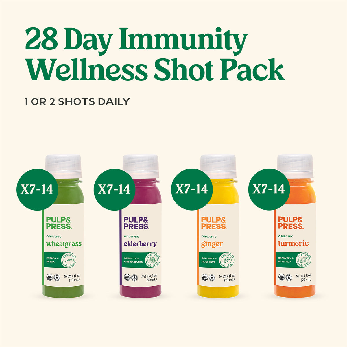 28 Day Immunity Wellness Shot Pack | Pulp & Press – Pulp & Press Canada ...